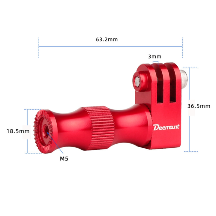Bicycle Wheel Hub Axle Camera Bracket Holder Mountain red | Daraz.lk