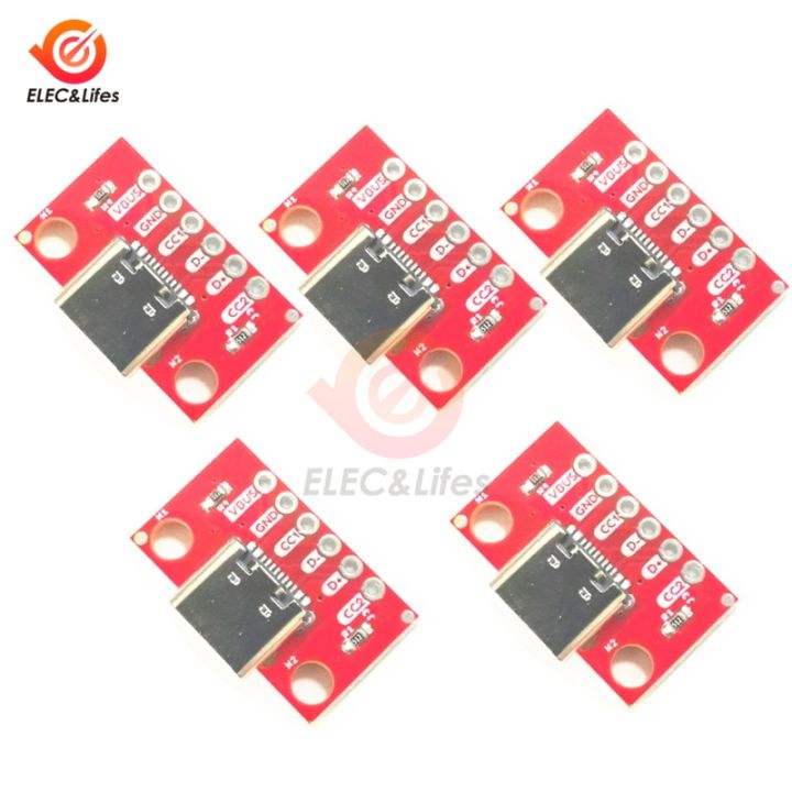 【KAMDSS015】5Pcs Type-C 3.1 Board C 16P 2.54mm Connector Socket For Data ...