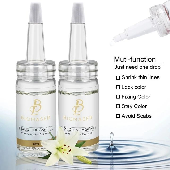 Biomaser Microblading Pigment Fixing Agent Permanent Makeup Ink Color ...