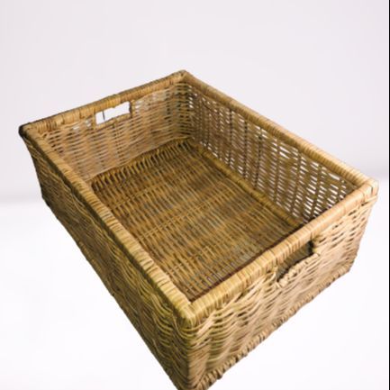 Cane Ware Hamper Box, Gift ,Organizer Storage Box , High Qulity | Daraz.lk