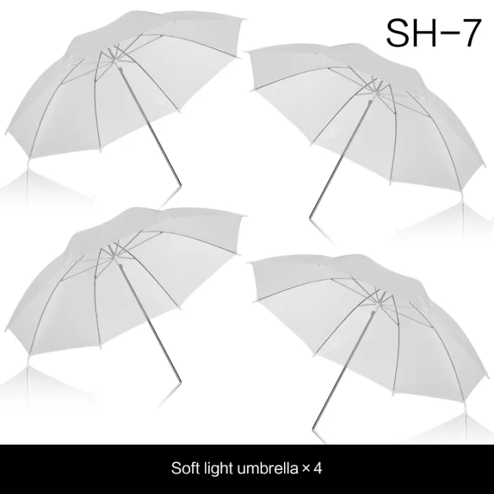 4 Pack 33/83cm Soft Umbrella White Translucent for Photo and Video ...
