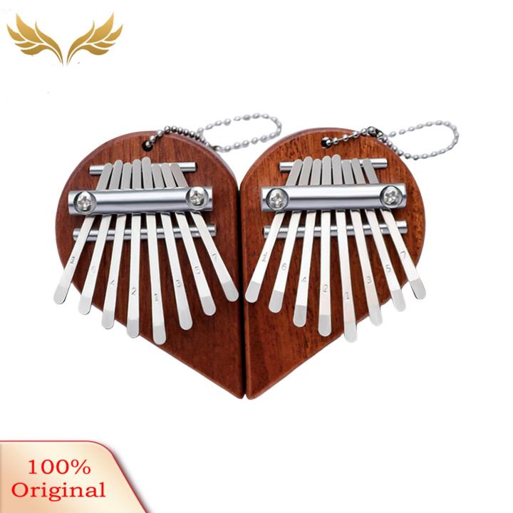 SuperRide Mini Kalimba Music Box 8 Key Thumb Piano with Wood Base Easy ...