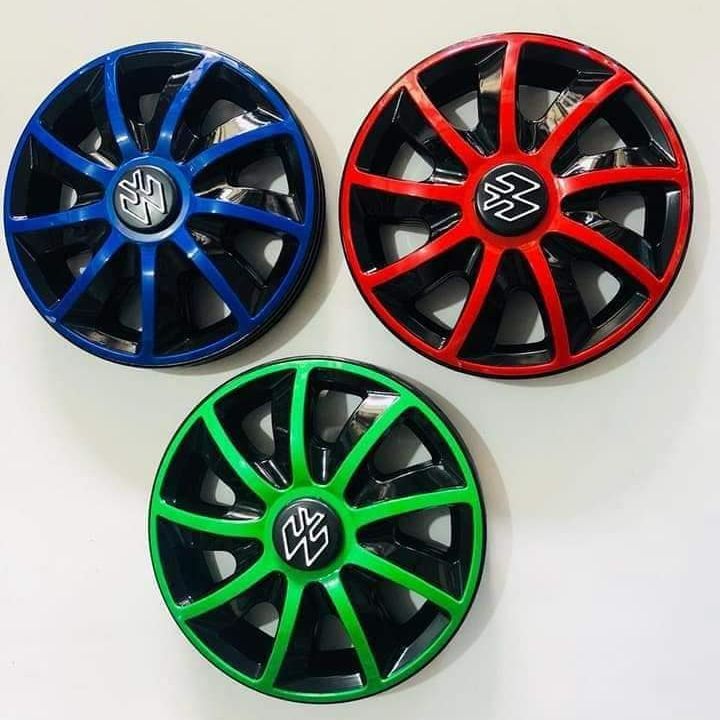 Bajaj Three Wheel Rim Cup Set - 3Pieces | Daraz.lk