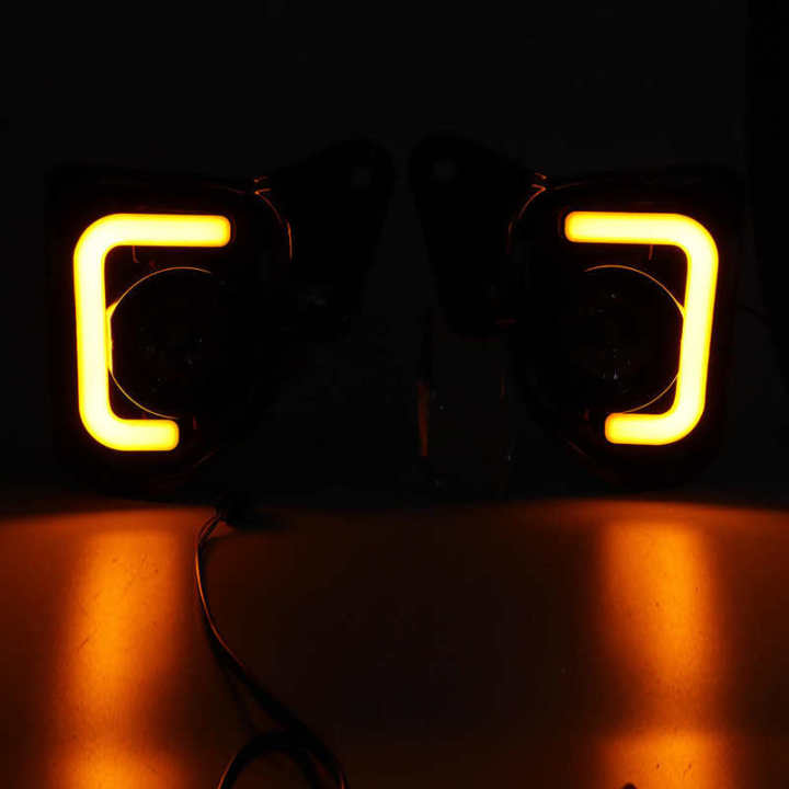 Yctze Daytime Running Light 12V LED DRL Lights Fog Lamps 6000K - 6700K ...