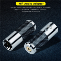 Decoder 4 Pin XLR Connector to 3.5 2.5 4.4 mm Jack Plug Audio Adapter ...