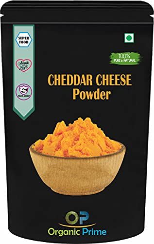 Organic Prime Cheddar Cheese Powder | Cheese Powder for Popcorn - 100 ...