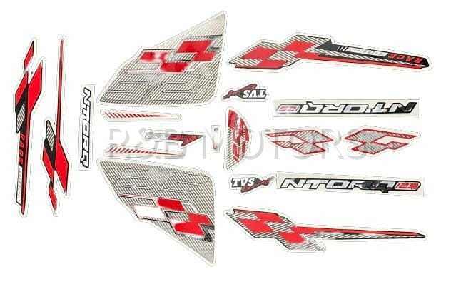 Tvs Ntorq Race Edition Complete Sticker Set | Daraz.lk