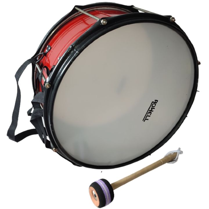 16 inch Bass Drum for Primary Band Student with Drum Beater, Belt ...