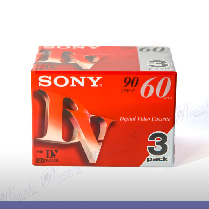 SONY Mini DV Digital Video Cassette DVC 3pack | Daraz.lk