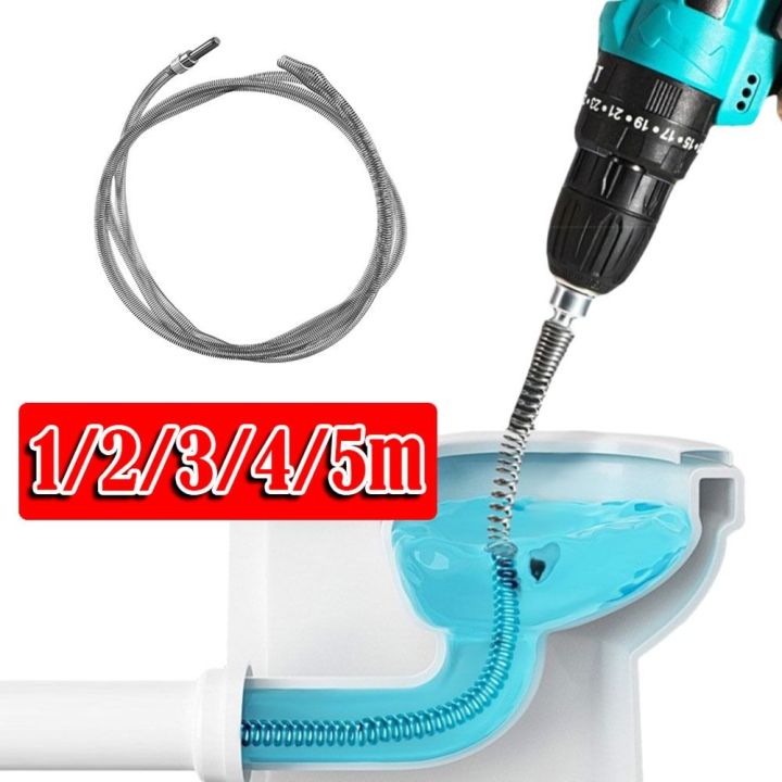 Easy to Dredge 1-5m Electric Drill Drain Dredging Spring Durable ...