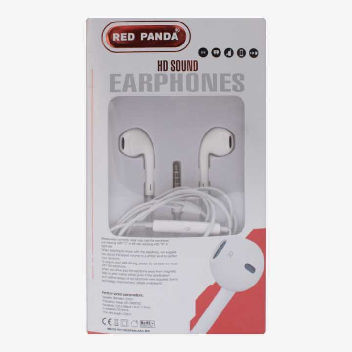 Red Panda HD Sounf Super Bass Earphone | Daraz.lk