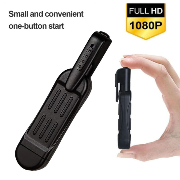 Full HD 1080P T189 Mini Camera Wearable Body Pen Cam Digital Small ...
