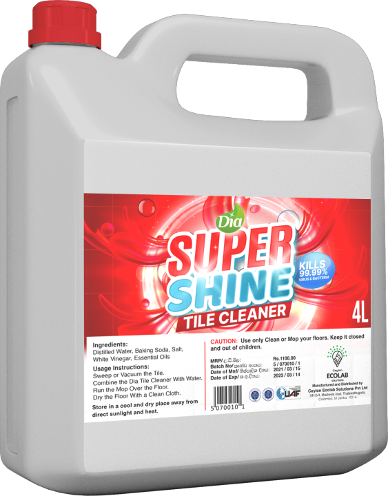 Dia Super Shine Tile Cleaner 4L | Daraz.lk