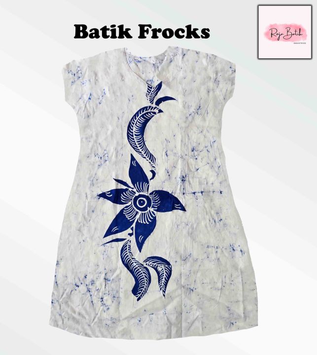 Batik A line Frocks | Daraz.lk