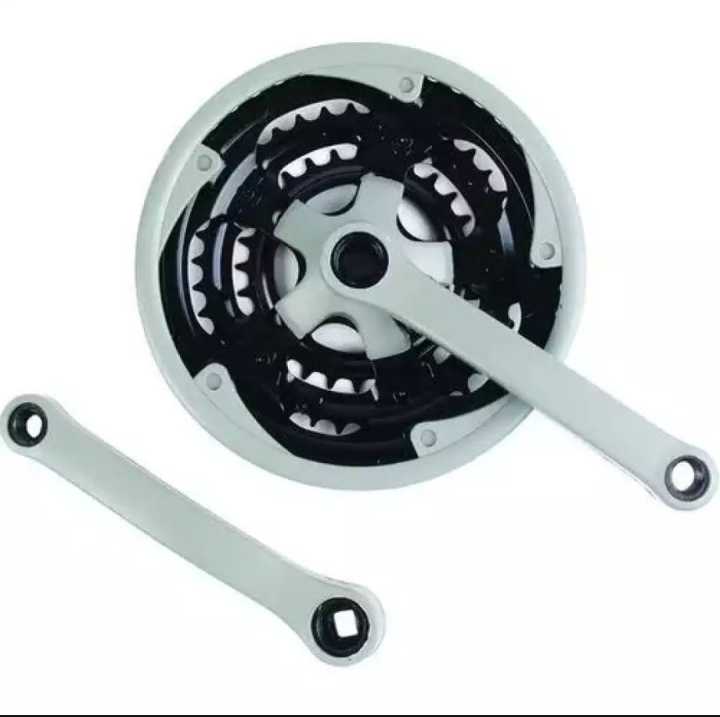 Bicycle Chain wheel and Arm 3 Speed Cog Wheel 28 38 48 Teeths | Daraz.lk