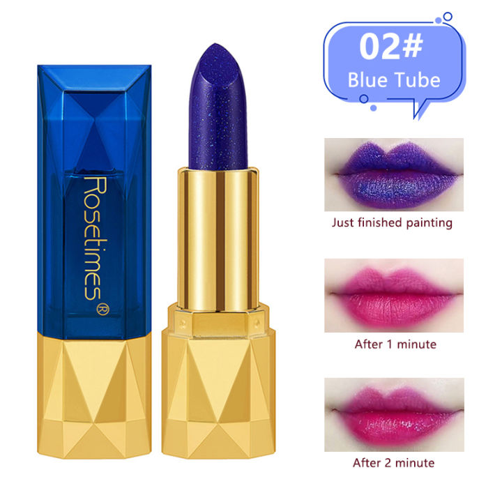 Color-changing Lipstick Lock Color Moisturizing Lipstick Temperature ...