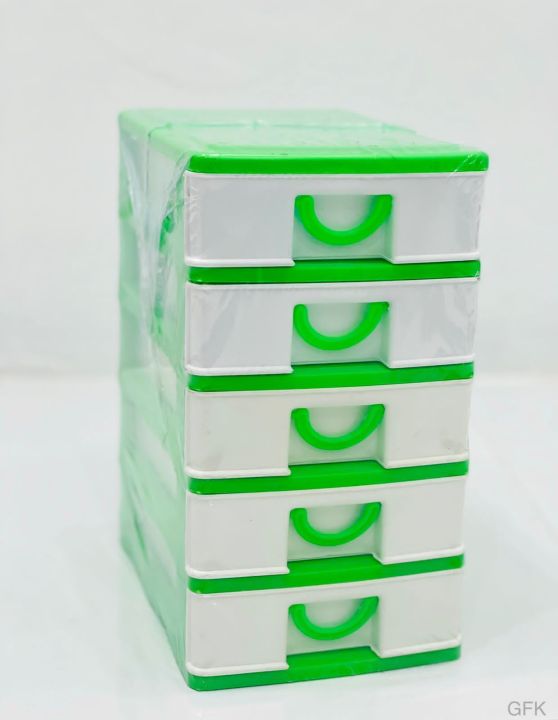 Mini Plastic Drawer Set 5 Drawers | Daraz.lk