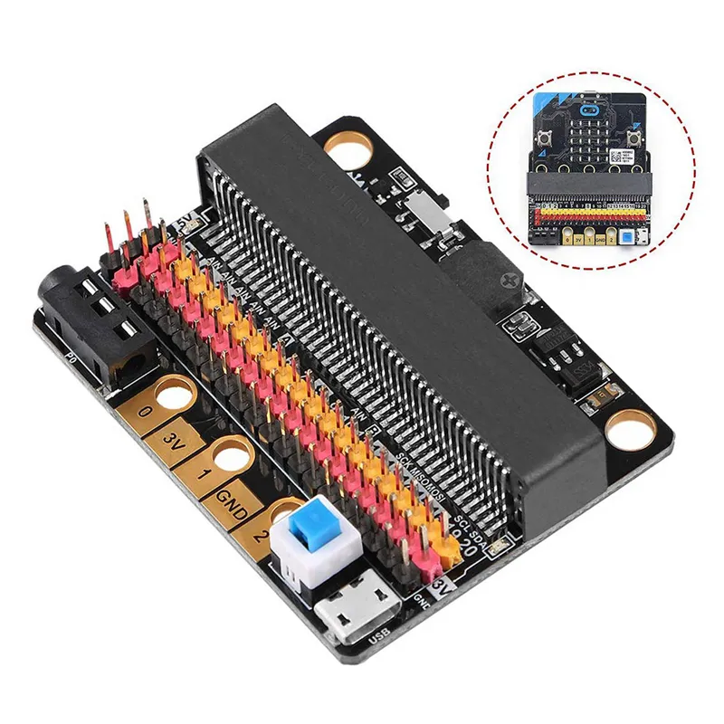 NXFDSIOZ 5X Micro-Bit Expansion Board IOBIT V2.0 Breakout Adapter ...