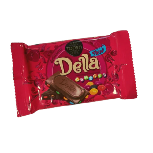 toren Della Milk Compound Chocolate With Cocoa Dragees - 52g | Daraz.lk