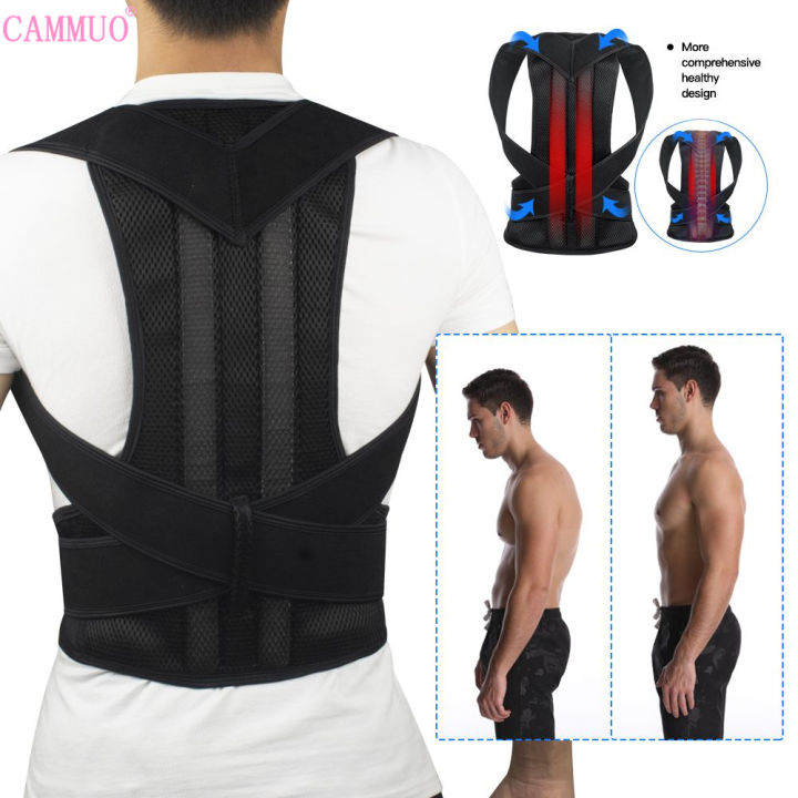 【Malaysia Stock】Cammuo Posture Humpback Corrector Back Support Shoulder ...