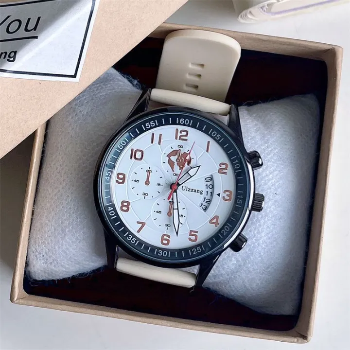 【Hengli jewelry story】Stylish Large Dial Watch Luxury Junior High ...
