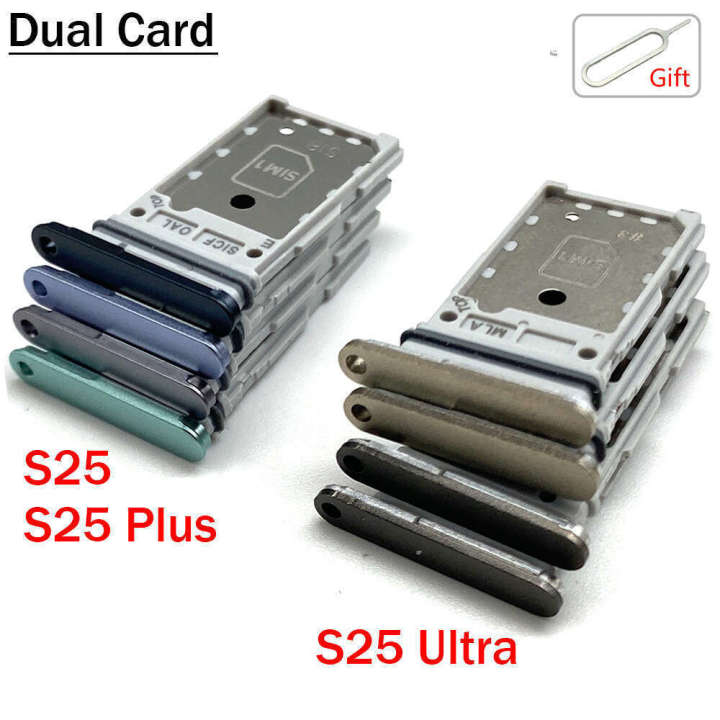 Original Tray Compatible Samsung S25 Plus Ultra Slot SD Holder Dual SIM ...