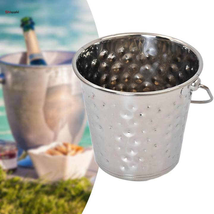 Ice Bucket for Parties Beverage Bucket for Bar Drinks Weddings 2.0L ...
