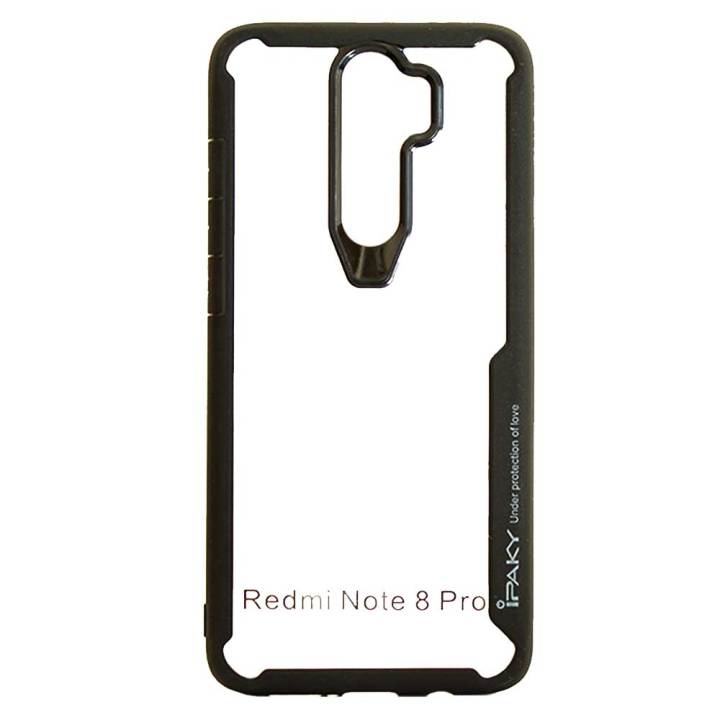 Mi Redmi Note 8 Pro Ipaky Transparent Shock proof Luxury Camera protector Back Case | Daraz.lk