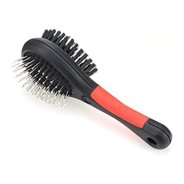 Pet Hair Double Sided Pet Brush For Dogs Cats Puppy Animals Pet Brush ...
