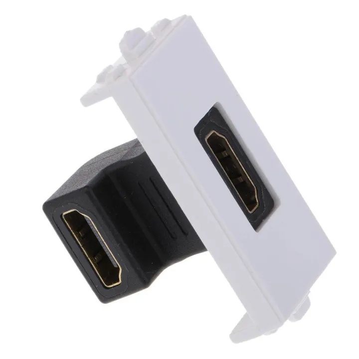 Ali88 Store 2pcs Home HDMI Wall Socket Module Modular Outlet Plate ...