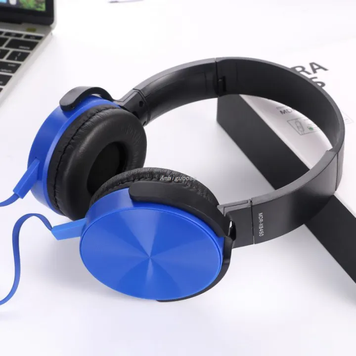 Ambiguoose 【New Innovation】450 Wired Headphones With Mike Talk 3.5 Plug ...
