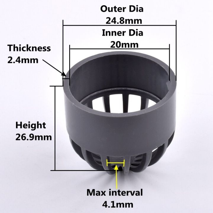 【KAMDSS015】2-20Pcs Cap Fish pool Isolation Aquarium | Daraz.lk