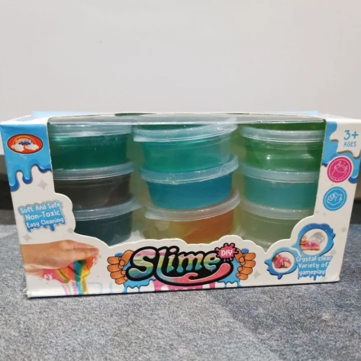 Slime crystal clear/soft slime | Daraz.lk