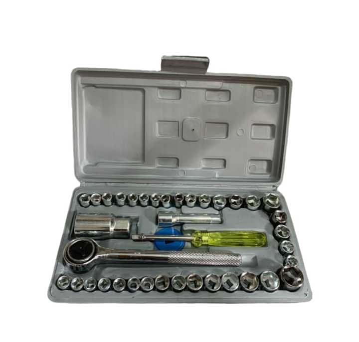 40 PCS combination socket wrench tool set | Daraz.lk