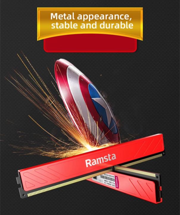 Ramsta 8GB DDR3 1600 Desktop Ram | Daraz.lk