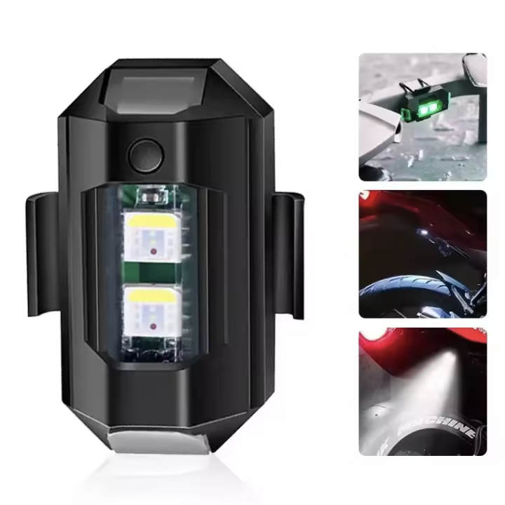 SAFETY LIGHT SMALL | LED Anti-Collision Strobe Light – USB Rechargeable ...