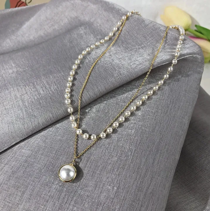 Sweet Pearl Choker Necklace | Daraz.lk