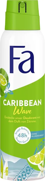 Fa Deodorant spray Caribbean Wave (150 ml), deodorant with the exotic ...