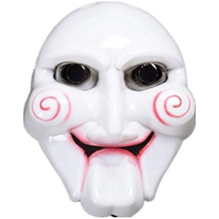 Saw Horror Mask for Adults – Jigsaw Billy Mask for Halloween, Cosplay ...