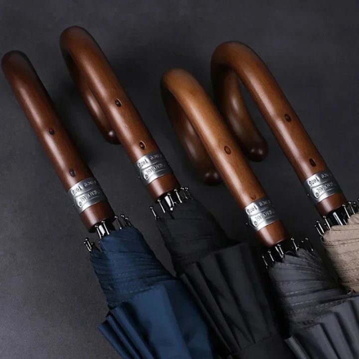 Large Umbrella Men 12K Luxury Parasol Umbrella Windproof Corporation ...