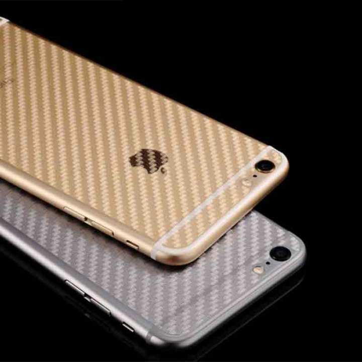 Carbon Fibre back stickers For I Phone 6/6S | Daraz.lk