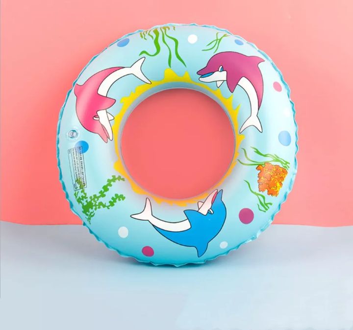 New Children's Swimming Ring PVC Water Toy Inflatable Floating Ring ...