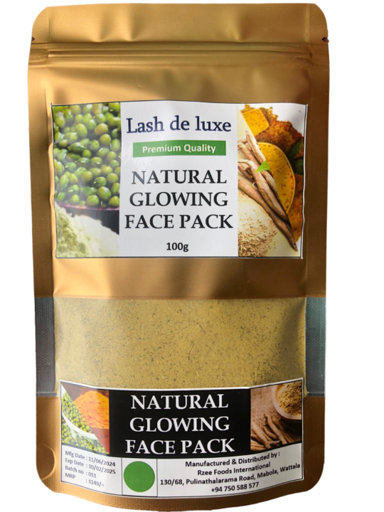 Natural Glowing Face Pack 100g | Daraz.lk