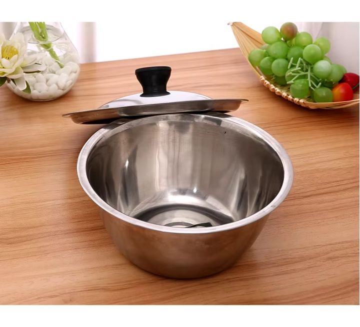 Factory Insulated Stainless Steel Mixing & Serving Bowl Set with Covers ...