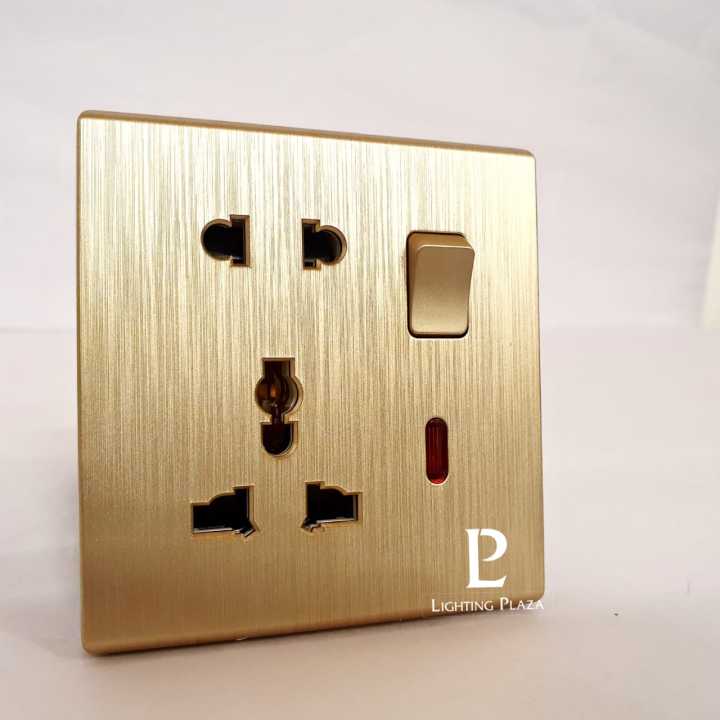 Universal Plug Base 5 Pin Multi Socket Outlet Heavy Duty | Daraz.lk