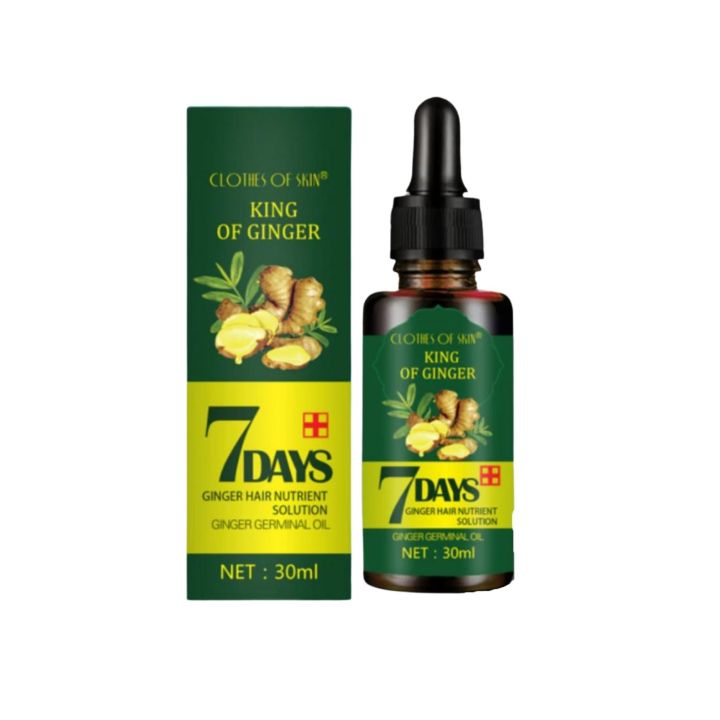 Organic Ginger Hair Growth Serum - Enhance Natural Hair Growth | Daraz.lk