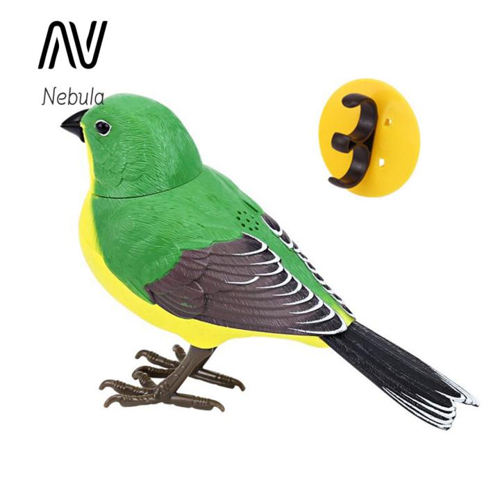 Nebula Interactive Bird Toy Interactive Singing Bird Toy with Light ...