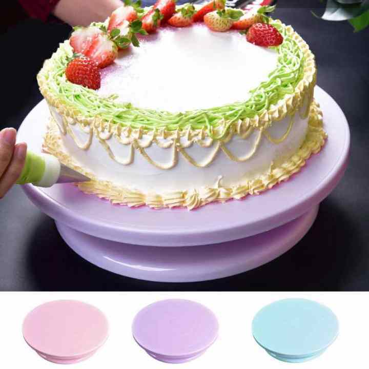 Cake Icing Turntable Rotating Stand | Daraz.lk