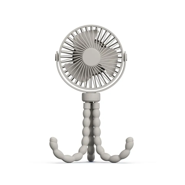 Portable Stroller Fan Hand USB Electric Fan Small Folding -C | Daraz.lk