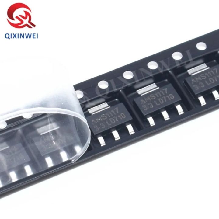 10PCS-50PCS AMS1117-3.3V AMS1117 5.0 AMS1117 series 1.2V 1.5V 1.8V 2.5V 3.3V 5V ADJ LM1117 1117 ...